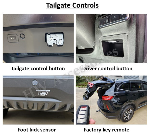 Haval H6 Gen3 2021+ Retrofit Power Tailgate Kit – HW Accessories (Aust ...
