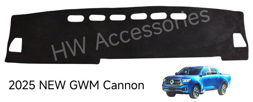 GWM Cannon Carpet Dashmat (NEW 2025 Cannon Facelift) – HW Accessories ...